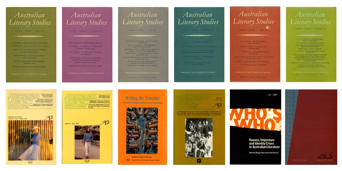 Work / Australian Literary Studies Journal — Icelab, an Australian ...