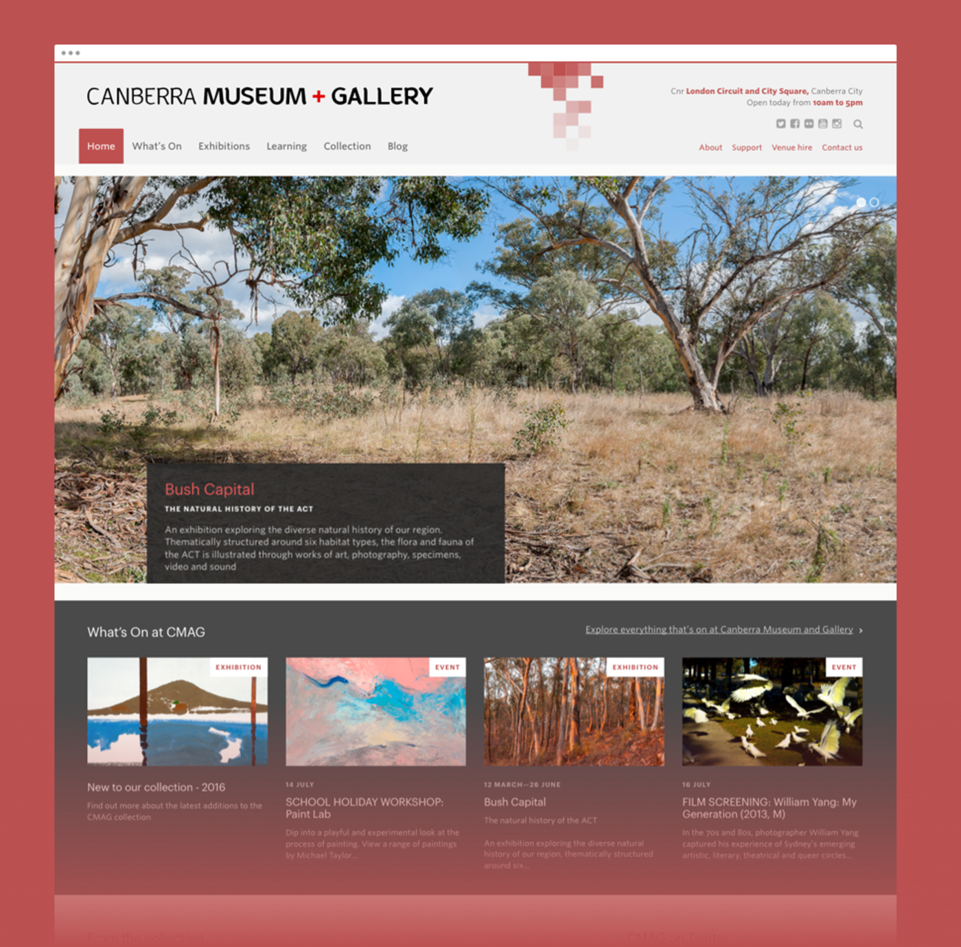Work / CMAG and Historic Places websites — Icelab, an Australian design ...