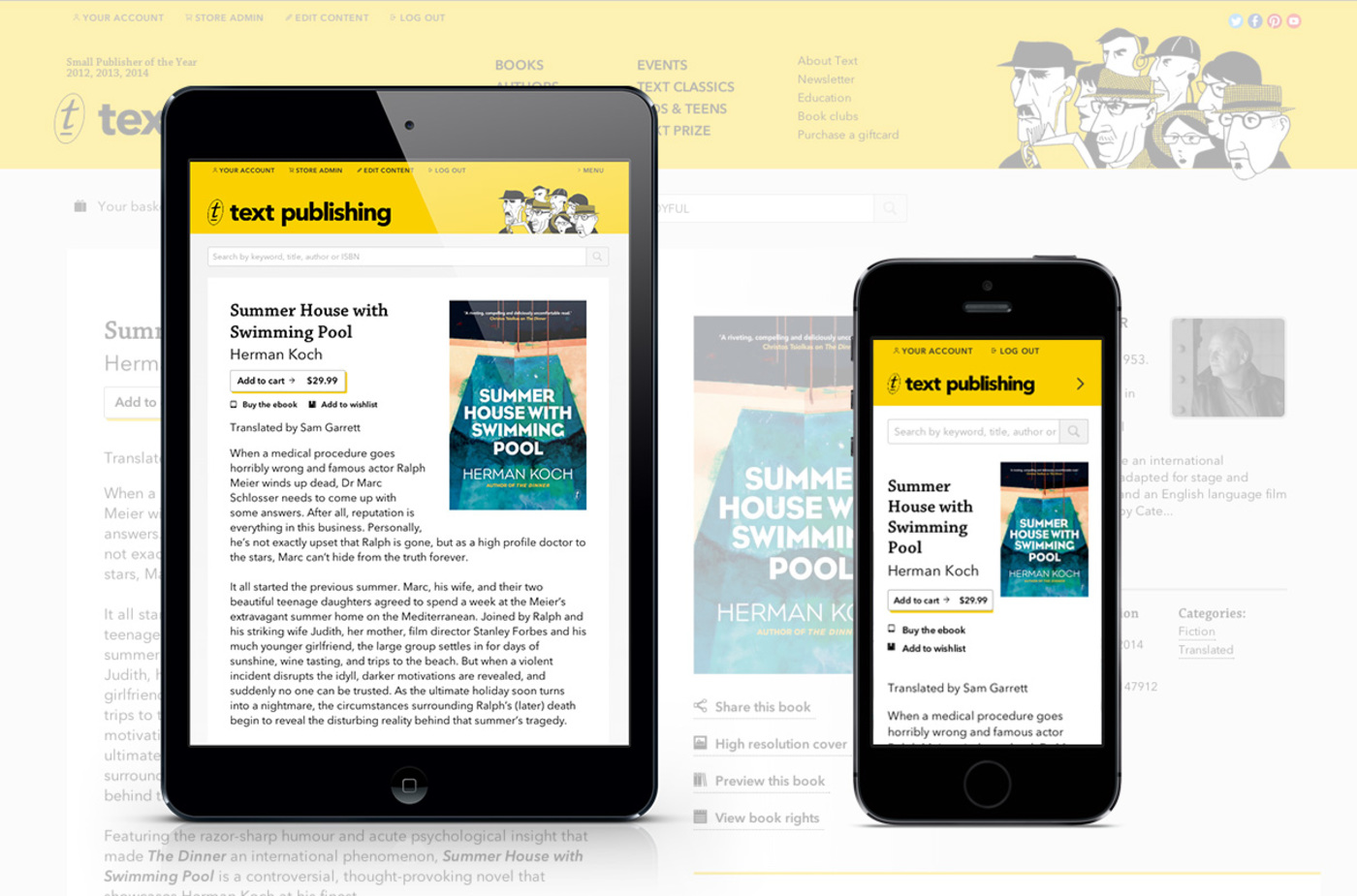 Work / Text Publishing — Icelab, an Australian design and development ...