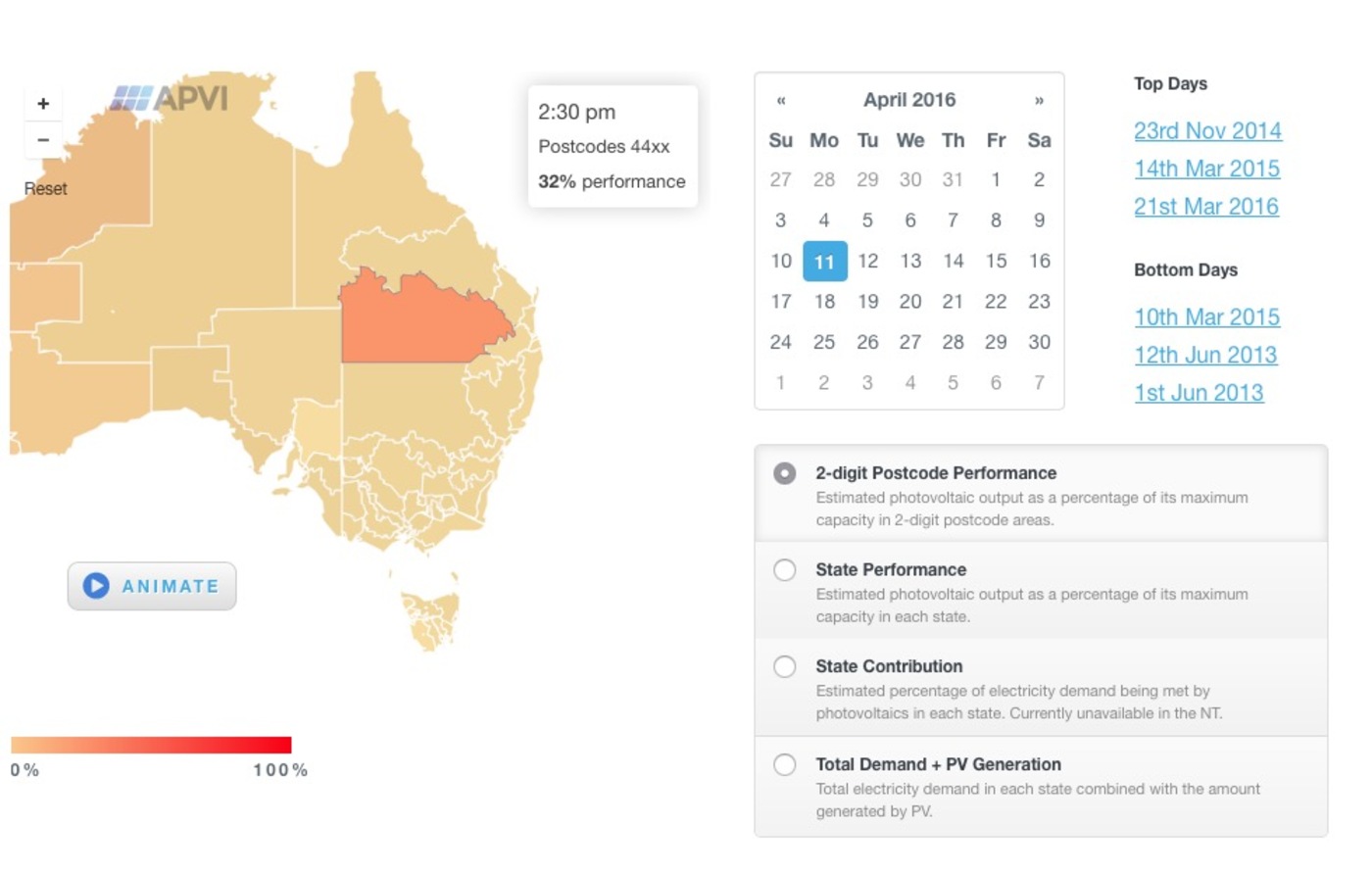 Work / Solar PV Maps — Icelab, an Australian design and development studio